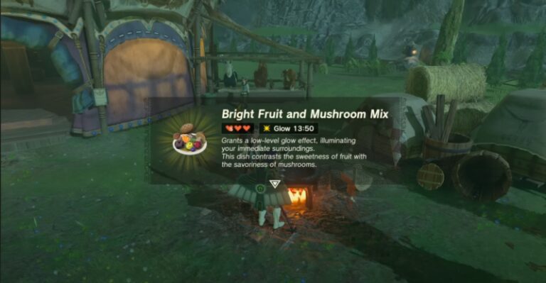 All Zelda TOTK Recipes to Recover Health and Stamina