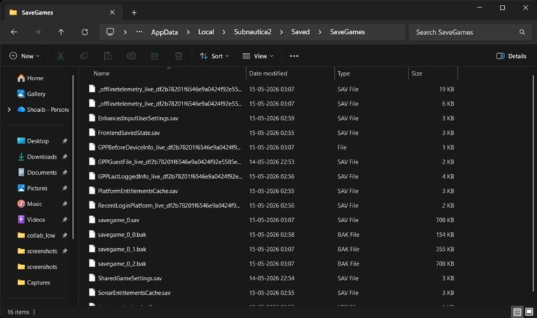Subnautica 2 Save and Config File Location - frondtech